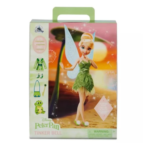 Disney | Toys | Disney Peter Pan Tinker Bell Doll Story Doll Set And ...